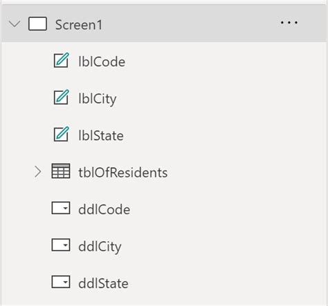 power apps cascading columns custom console log