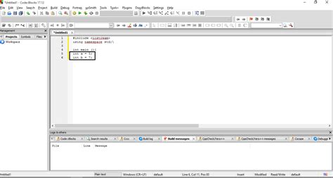 belajar coding c c dasar di code blocks