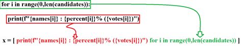is it possible to assign a for statement to a variable in python