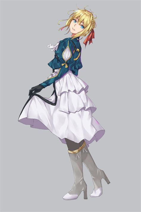 Safebooru 1girl Bangs Black Gloves Black Legwear Blonde Hair Blue