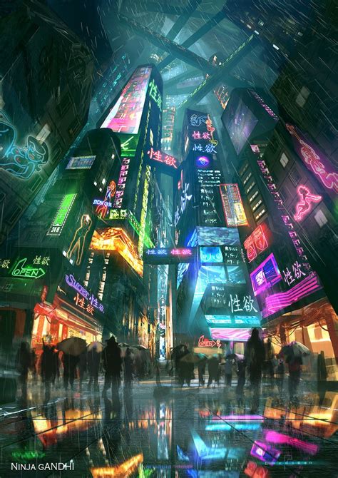 Cyberpunk City Arte Cyberpunk Ville Cyberpunk Cyberpunk Aesthetic