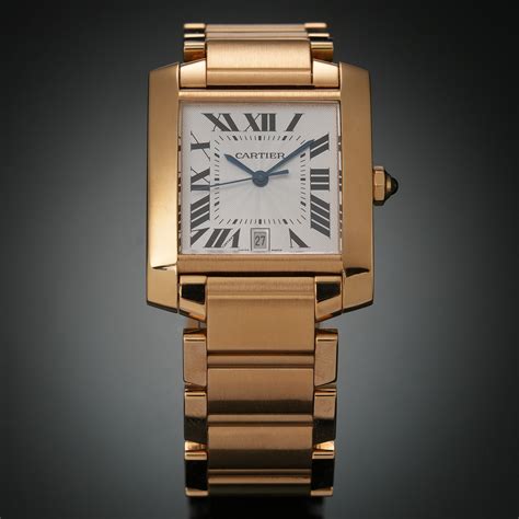 Cartier Used 까르띠에 W50001r2 탱크 프랑세즈 라지 캉카스백화점