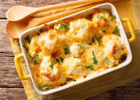 Coliflor Gratinada Con Bechamel Y Queso En El Horno Receta Fácil Y