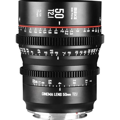 Meike 50mm T2 1 Super 35 Cine Prime Lens Ef Mount Mk S50t21 Ef