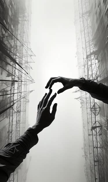 Premium Photo A Persons Hands Are Touching The Ground With A Hand