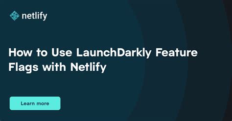 working with launchdarkly on netlify