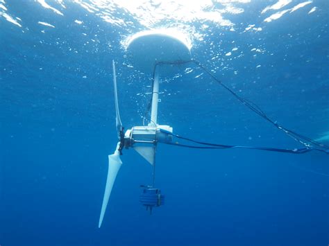 Ocean Current Turbine Towing Experiment Okinawa Institute Of Science