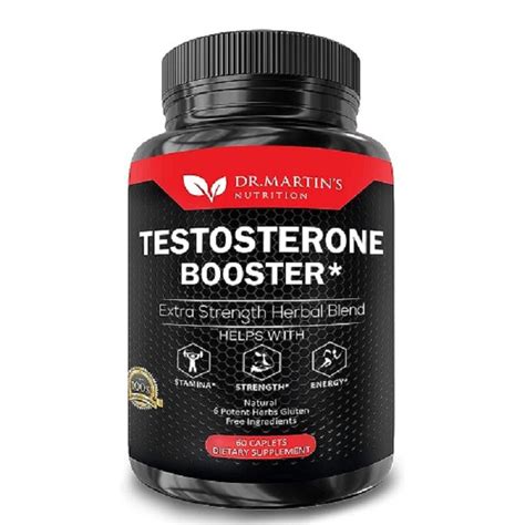 Dr Martins Extra Strength Testosterone Booster Naturally Boost Your