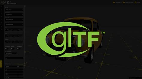 how to view a gltf model for free glb ee