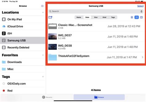 how to connect external storage drive to ipad and iphone