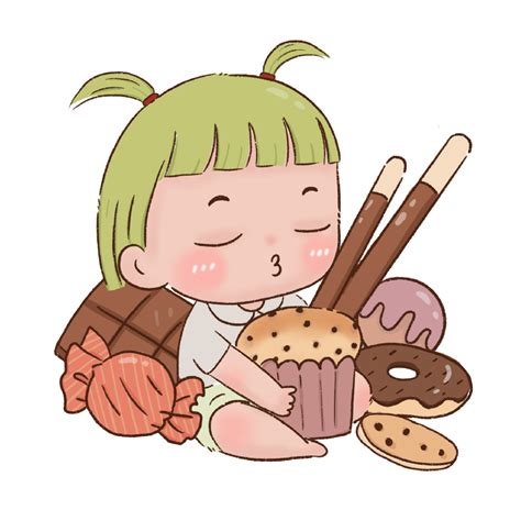Cute Chubby Girl 22227589 Png