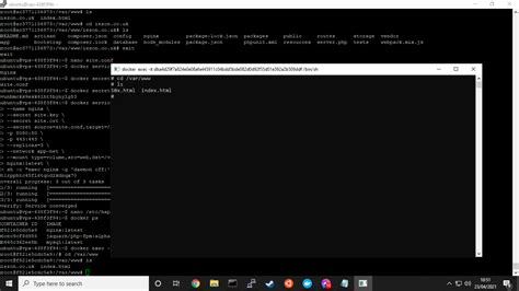 php docker swarm is not correctly copying volumes across