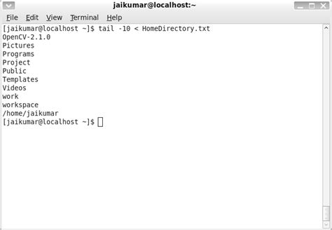 jaikumar 2 0 redirection of standard input output in linux
