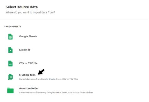 import multiple csv files into excel
