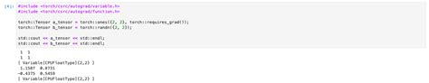 setting up jupyter notebook xeus cling for libtorch and