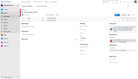 sample use case for azure devops orchestration app create an azure