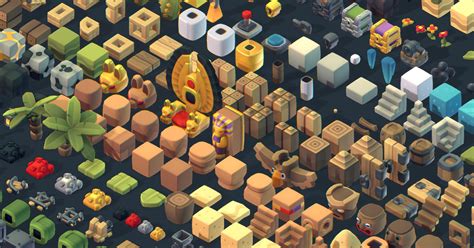 cube world proto series 3d environments unity asset store