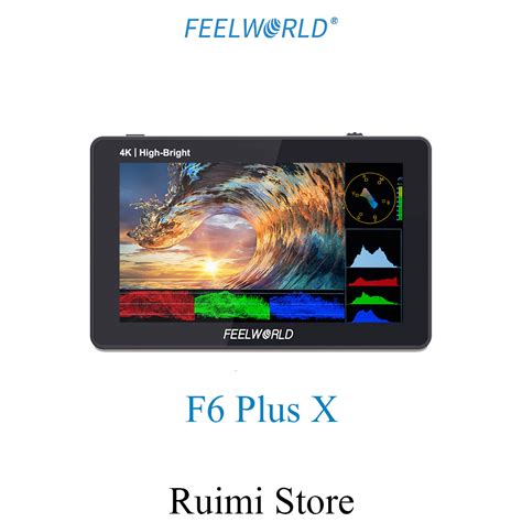 Feelworld F6 Plusx หน้าจอสัมผัสขนาด 5 5 นิ้วแบบพกพา กล้อง Dslr 3dlut