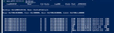 rekall memory analysis framework for windows linux and mac osx