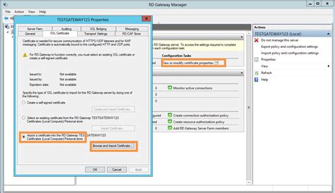 server 2012 setting up remote gateway remote desktop and remoteapp