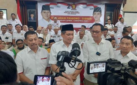 Dpc Gerindra Kota Semarang Sepakat Usulkan Pasangan Prabowo Gibran Di
