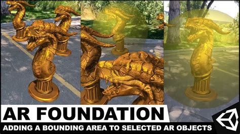 ar foundation with unity3d adding a bounding area to selected ar