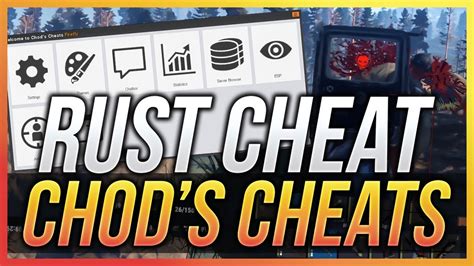 Rust Cheat Chods Cheats Youtube