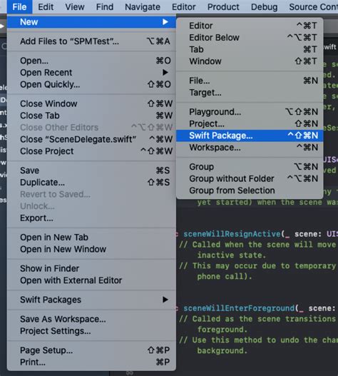 how to manage dependencies in ios development with swift package manager