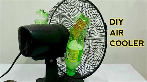 diy air conditioner by reusing plastic bottles