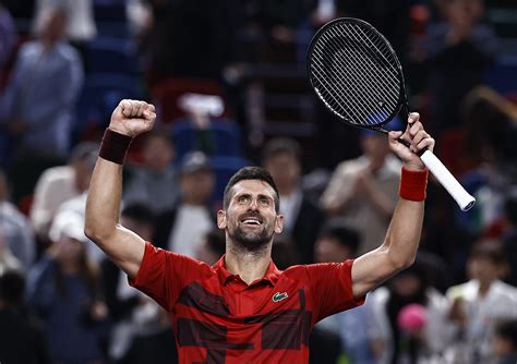 テニス＝マスターズ上海大会、決勝はジョコビッチ対シナー ロイター