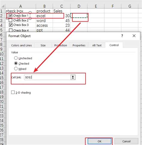 how to count or sum cells with checked box in excel free excel tutorial