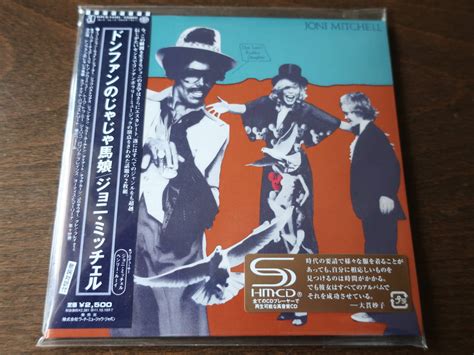 【目立った傷や汚れなし】日本盤、紙ジャケ、帯付、美品 ジョニ・ミッチェル【ドンファンのじゃじゃ馬娘】joni Mitchell 最高傑作の落札