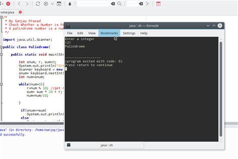 palindrome codentricks