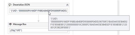 deserialize json string is not a valid number help uipath