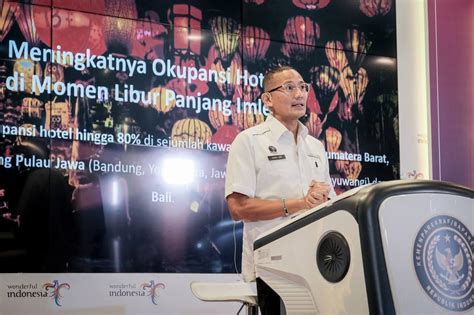 Siaran Pers Menparekraf Sebut Okupansi Hotel Saat Libur Imlek Dan Isra