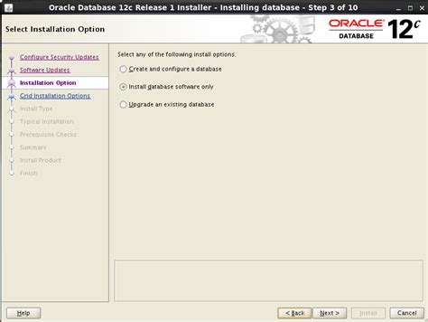 installing oracle 12c r1 database software on linux 7 oraclenext