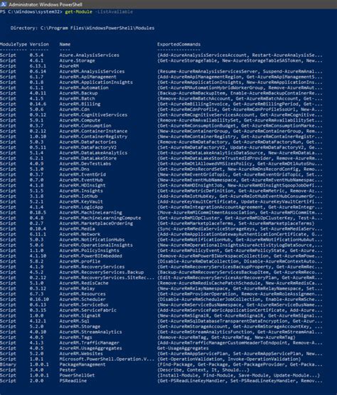 how to install azure powershell module in windows 10 technoresult