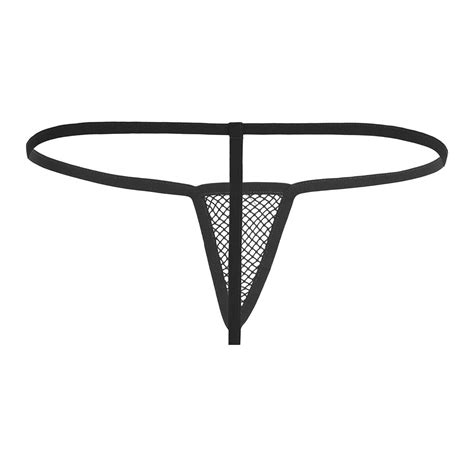 Us Sexy Women Wet Look Leather Thong Briefs Panties Underwear Low Waist