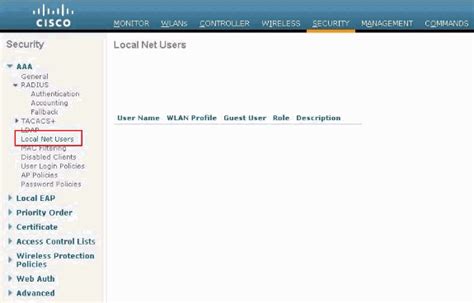 wireless lan controller web authentication configuration example cisco