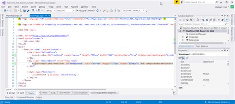 how to create an rdl report in code activereports