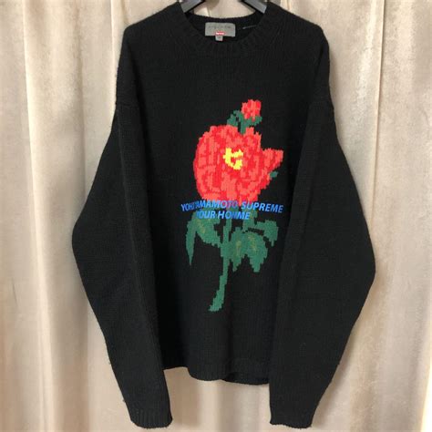 48％割引ブラック系 Xl Ll 【期間限定！最安値挑戦】 Supreme Yohji Yamamoto Sweater Xl 希少サイズ