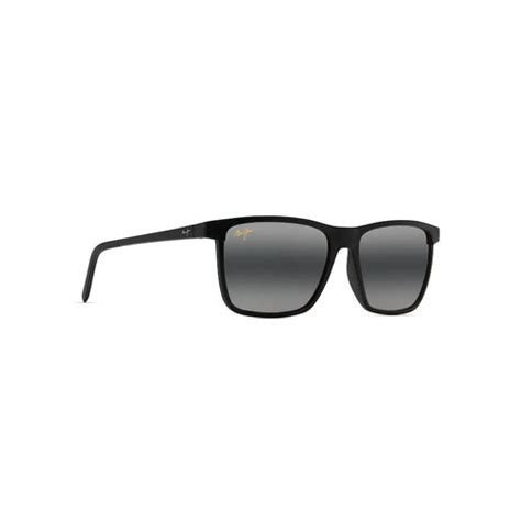 Maui Jim One Way Custom Mm875 001 Matte Black Neutral Grey Polarised