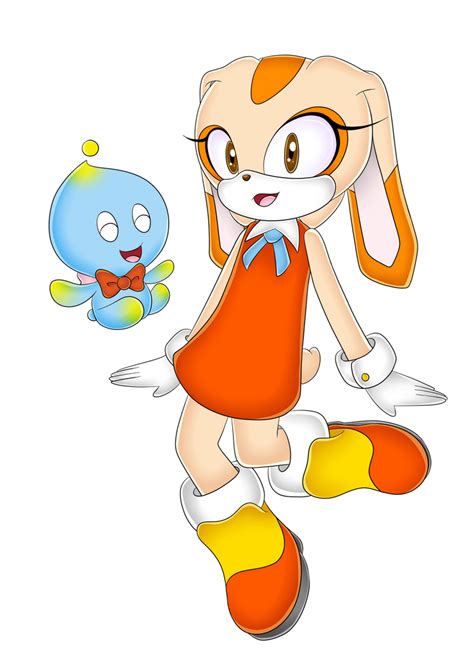Cream The Rabbit And Cheese The Chao By Sportyprincess44 On Deviantart