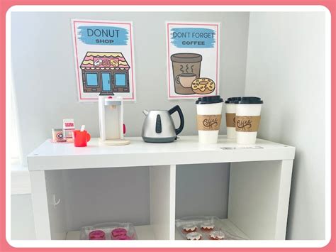 Donut Shop Dramatic Play Printables Etsy
