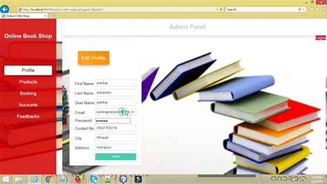 online book store management system project in java daxleader