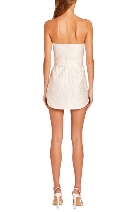 Amanda Uprichard Joss Strapless Minidress Nordstrom