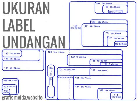 Ukuran Label Nama Undangan Imagesee