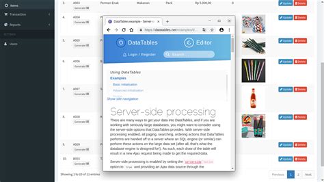 implementasi datatables server side di codeigniter dan bootstrap [33