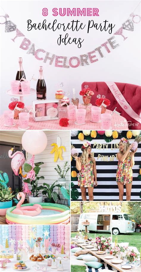 8 Summer Bachelorette Party Ideas Bachelorette Party Themes Summer