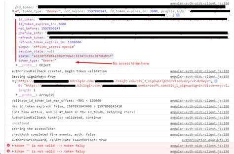 b2c authentication not working · issue 844 · damienbod angular auth